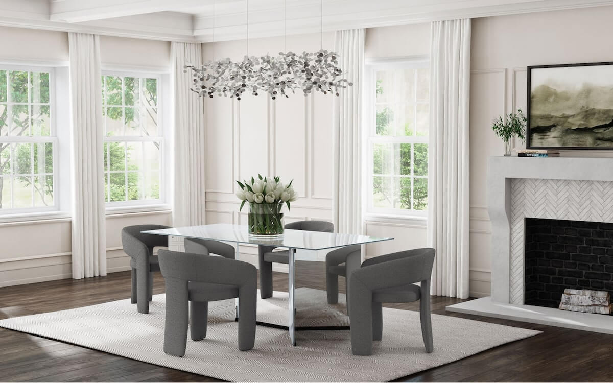 Modern Contemporary Luxury Dining Room Italian Luxury Dining Table