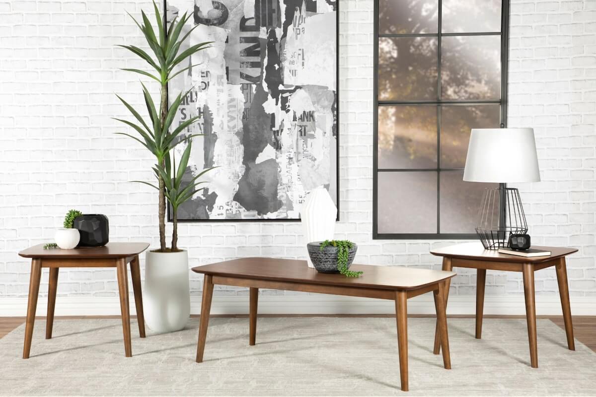 9 coffee and end table sets for a winning match - Coaster Fi